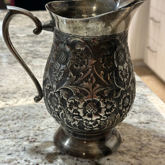 The Unbranded Brand | Dining | Vintage 95s Hand Tooled Water Pitcher ...